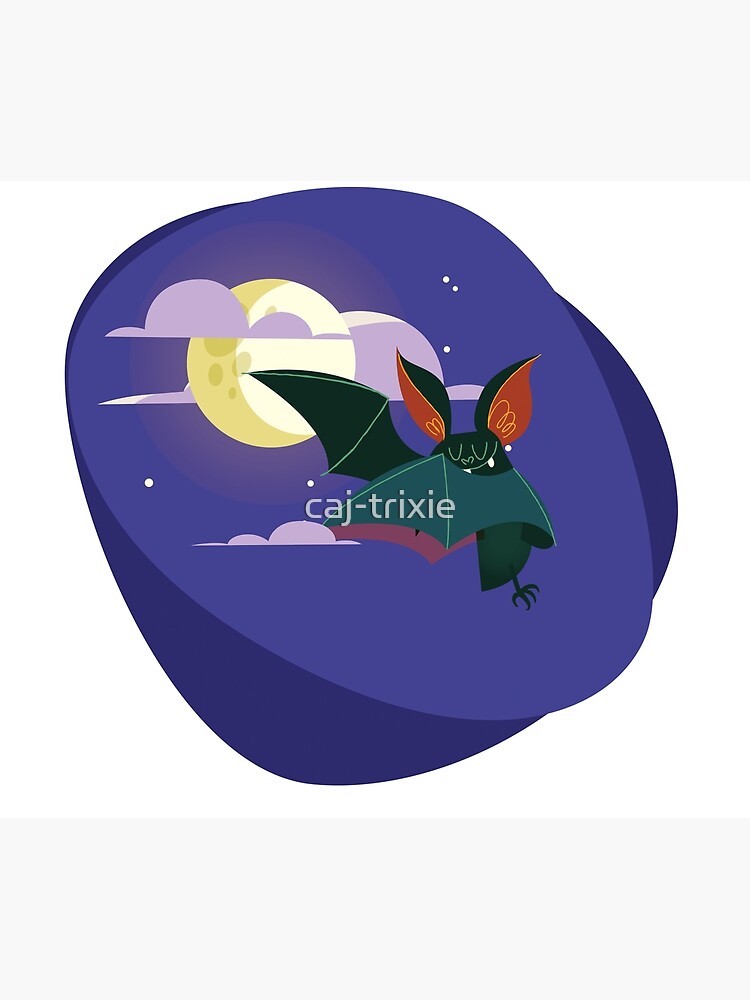 "Dancing Bat" Poster for Sale by caj-trixie | Redbubble