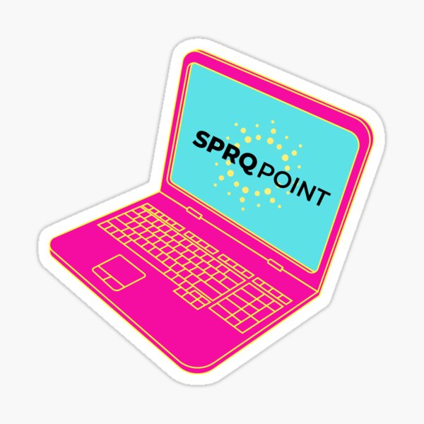Sprq Point Stickers | Redbubble