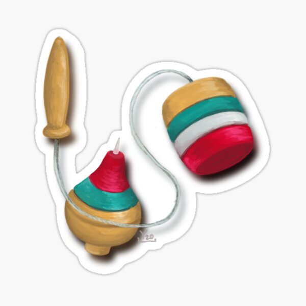 "Spinner & Balero" Sticker by xocolatlkirita | Redbubble