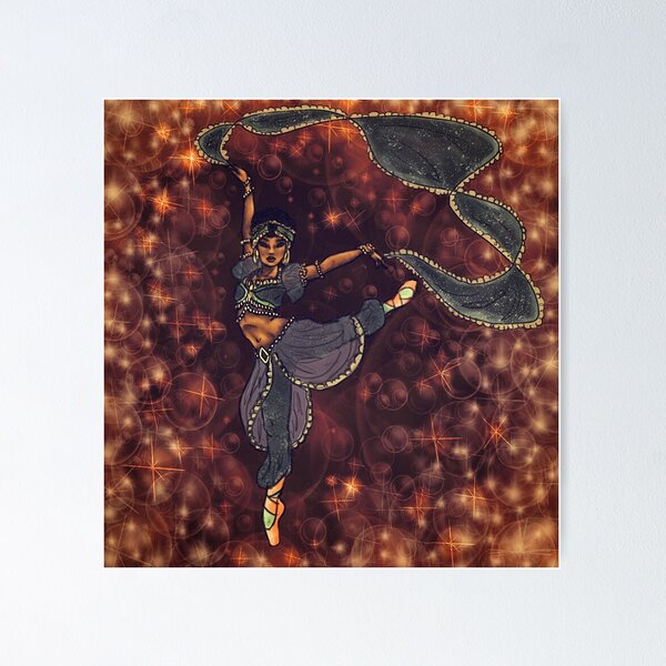 "Arabian Coffee Nutcracker Ballet Illustraion" Poster for Sale by ...