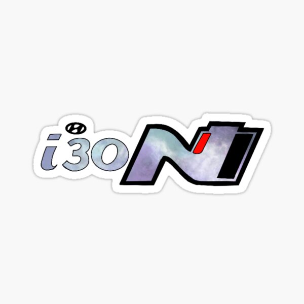 "I30N Galaxy Logo" Sticker for Sale by mi55eg | Redbubble