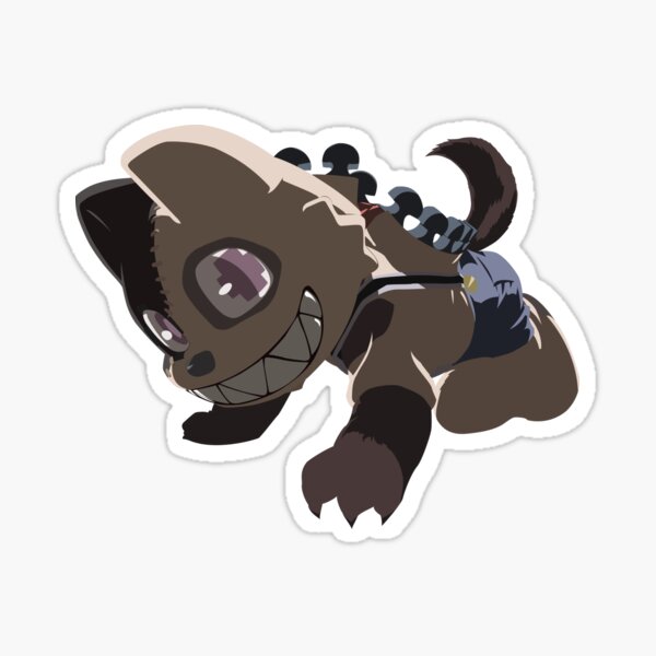 Pegatina «Shuichi Kagaya - Gleipnir Ilustración minimalista» de ...