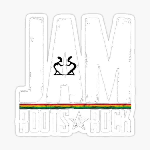 "jam roots rock reggae" Sticker for Sale by Periartwork | Redbubble