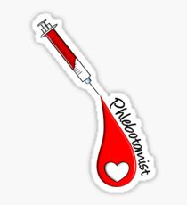 Phlebotomy Stickers | Redbubble