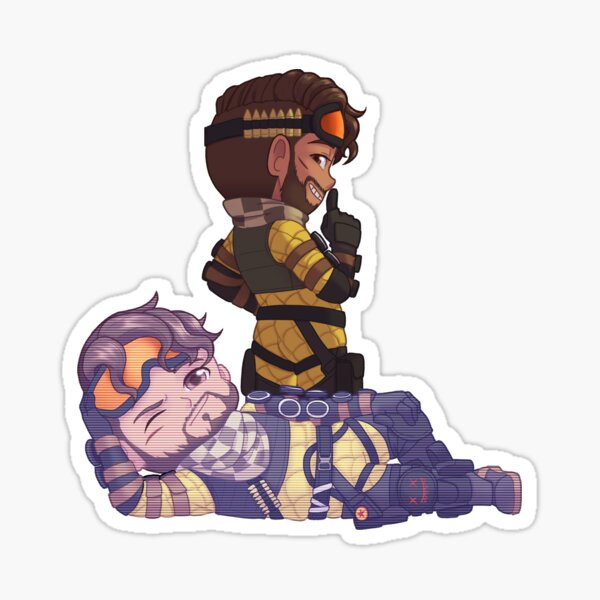 Chibi Apex Legends Stickers | Redbubble