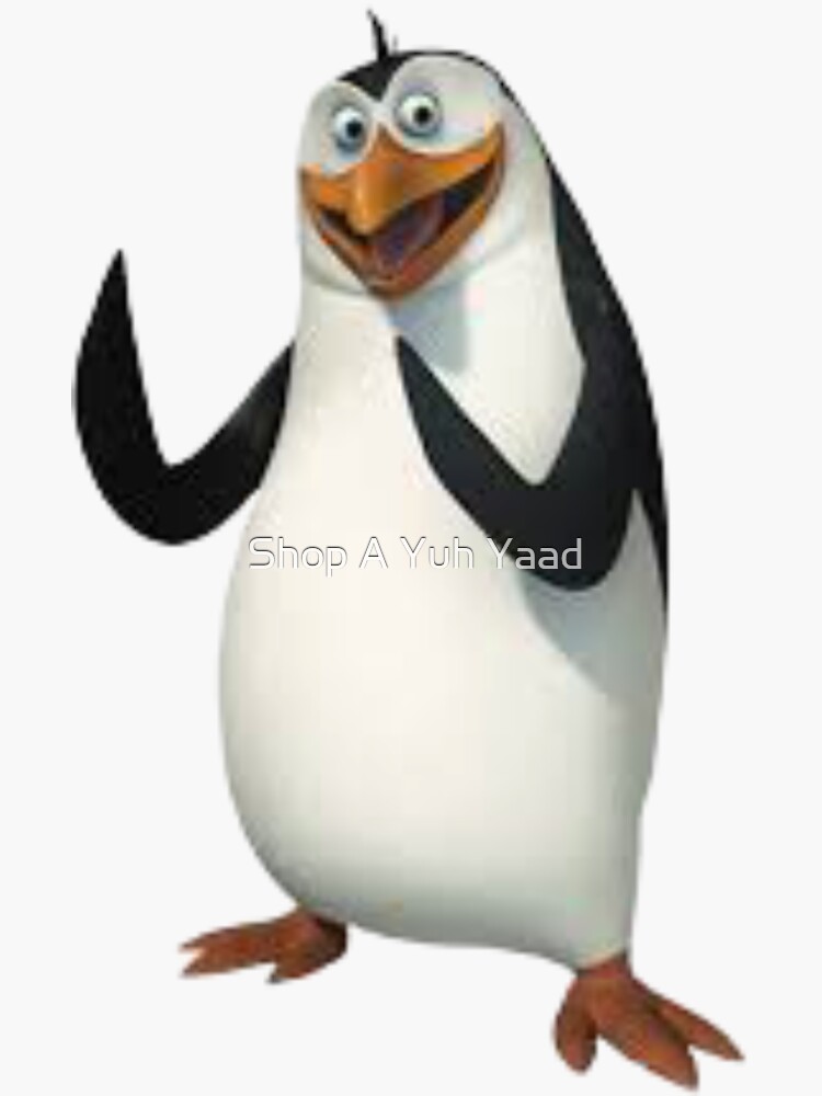 Pegatina «Pengy The Genius» de Carljam2020 | Redbubble