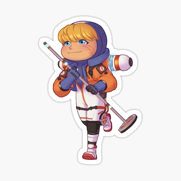 "Apex Legends | Chibi Wattson by CryAllen" Sticker by CryAllen | Redbubble