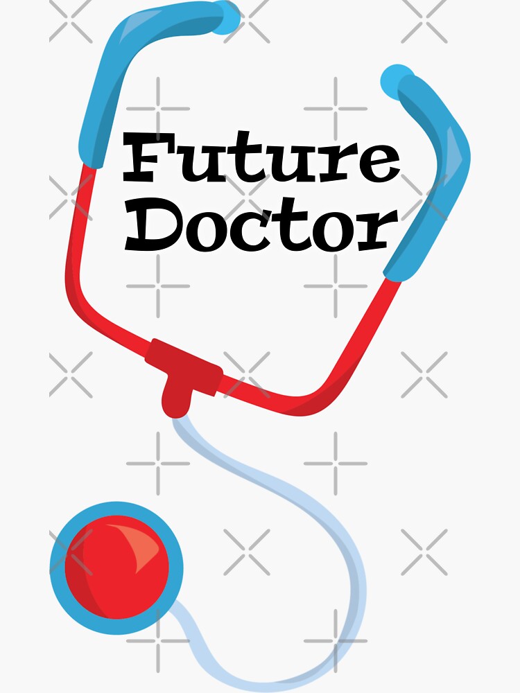 "Future Doctor" Sticker for Sale by anfeloga | Redbubble