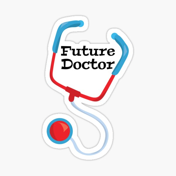 "Future Doctor" Sticker for Sale by anfeloga | Redbubble