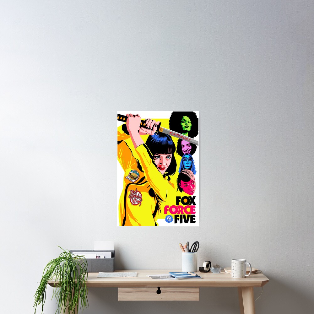 "Fox Force Five" Poster for Sale by butcherbilly | Redbubble