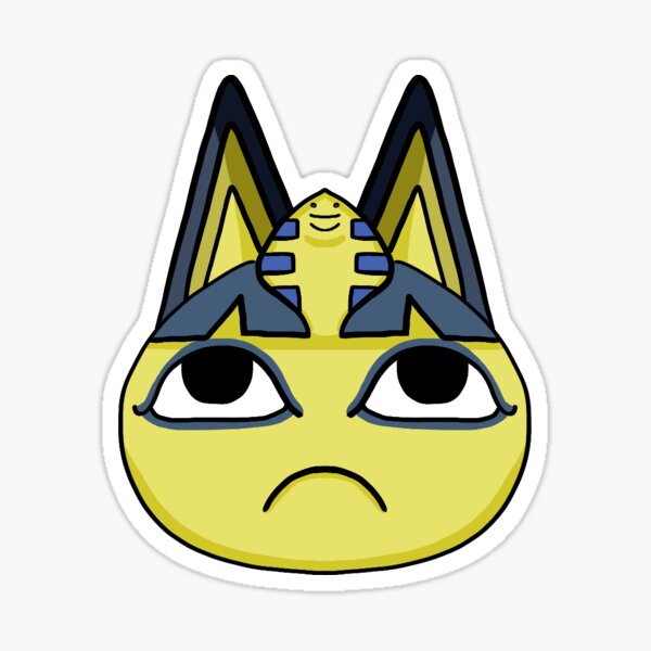 "Ankha's Icon" Sticker for Sale by jenniferhuynh | Redbubble