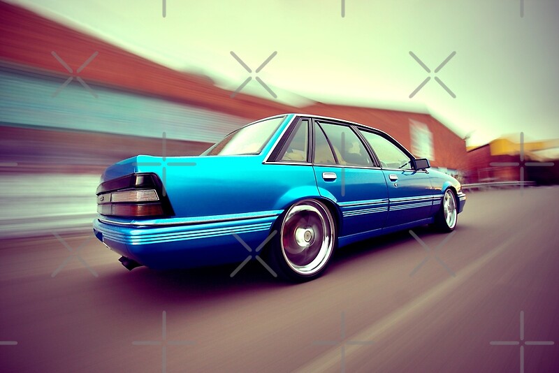 "Blue Commodore VL" by John Jovic | Redbubble