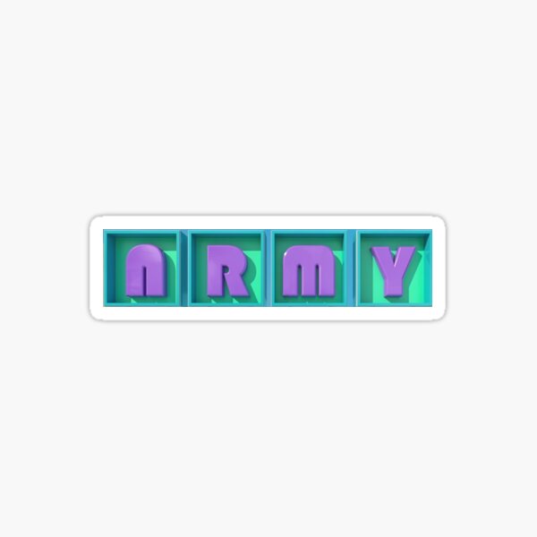 "BTS ARMY" Sticker by rmint99 | Redbubble