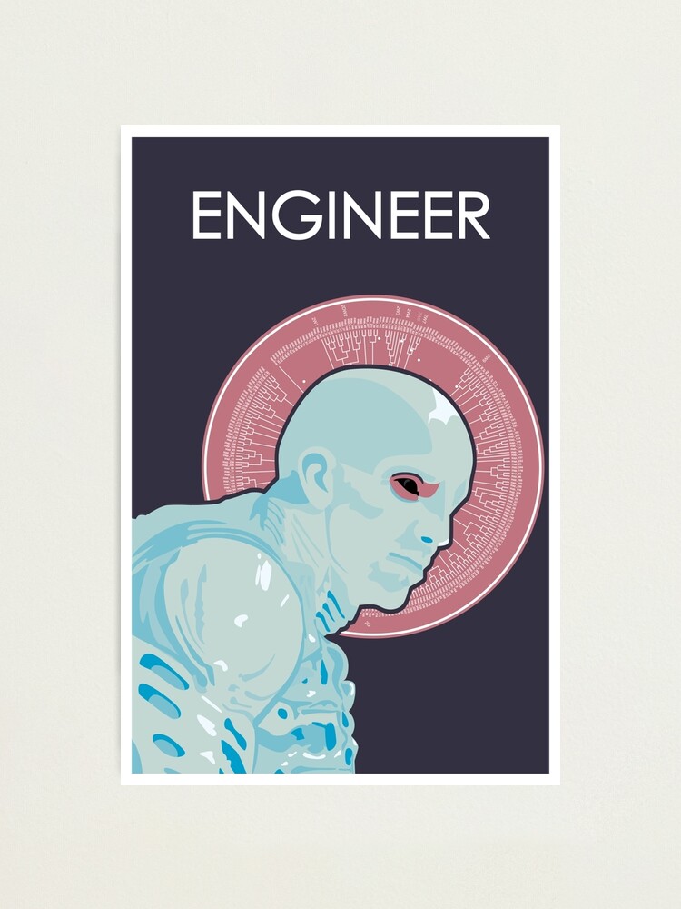 "Engineer (Prometheus)" Photographic Print for Sale by designurvictory ...