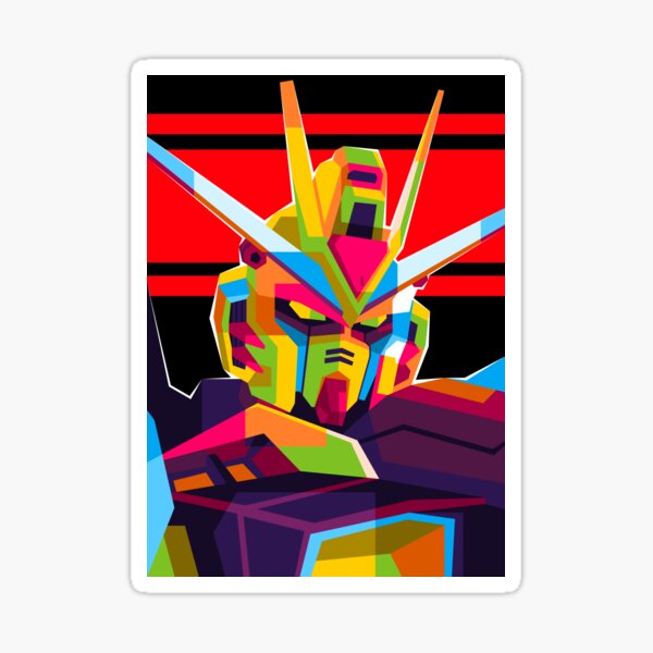 Strike Freedom Gundam Stickers | Redbubble