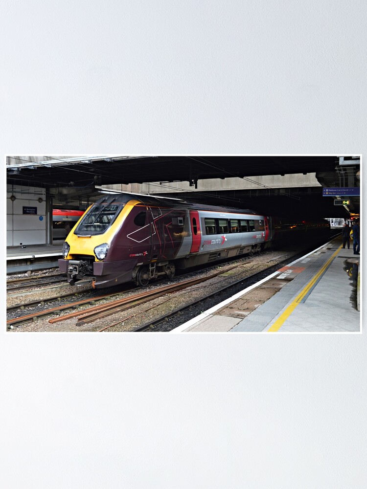 "Class 220 Voyager at Birmingham New Street" Poster for Sale by ...