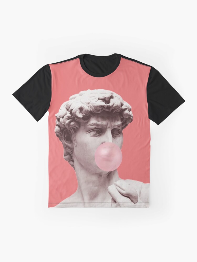 "Greek Statue Chewing Gum" Graphic T-Shirt for Sale by shop4fun | Redbubble
