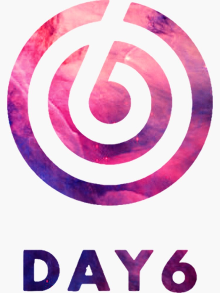 "Day6 logo" Sticker by creategoodsyk | Redbubble