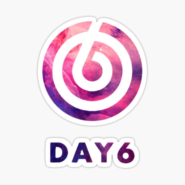 "Day6 logo" Sticker by creategoodsyk | Redbubble