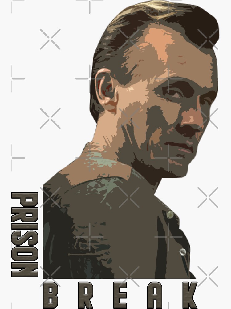 "Prison Break T-Bag shirt" Sticker by Yorty03 | Redbubble