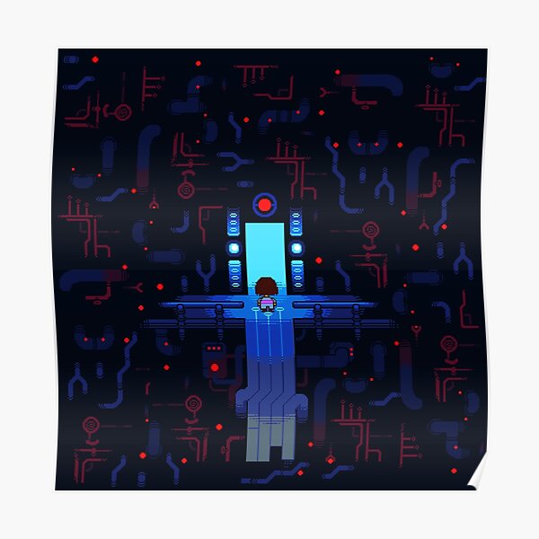 "undertale - door" Poster by athelstan | Redbubble