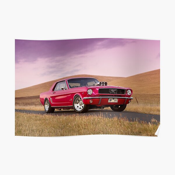 "Ford Mustang" Poster for Sale by jjphoto | Redbubble
