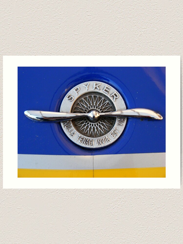"Spyker Squadron Propeller Logo" Art Print by PPFImages | Redbubble