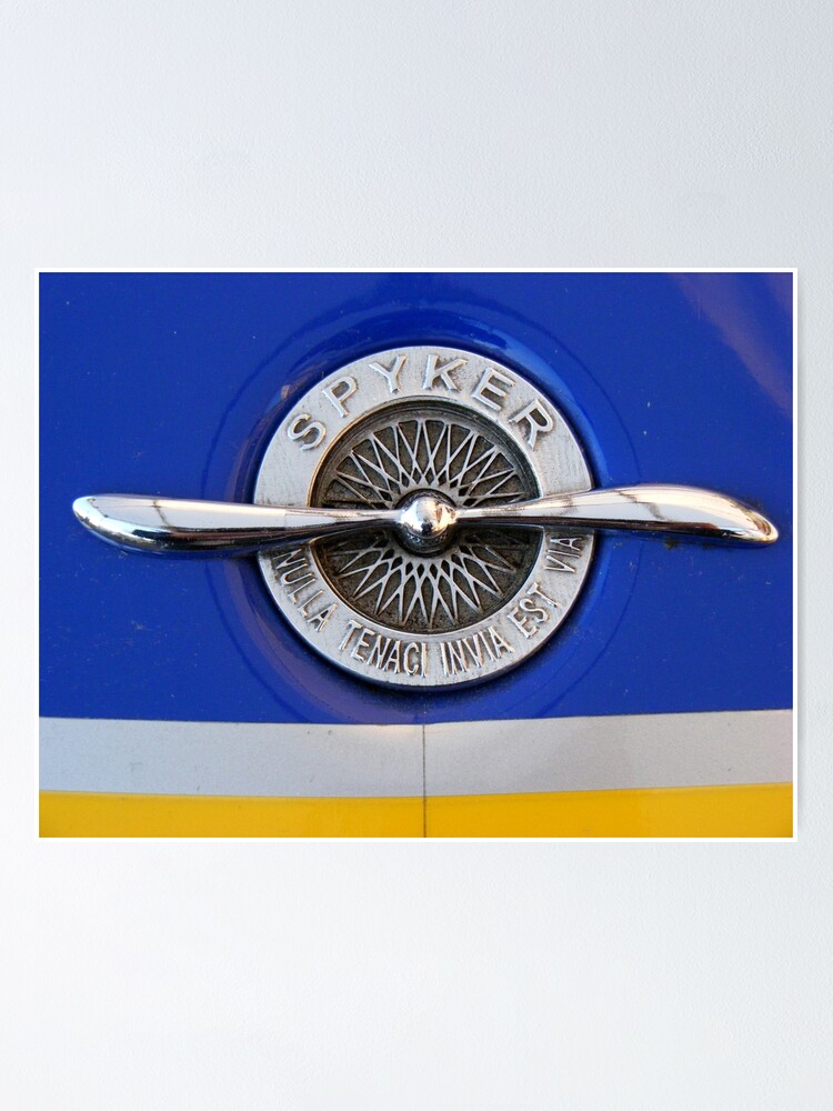 "Spyker Squadron Propeller Logo" Poster by PPFImages | Redbubble