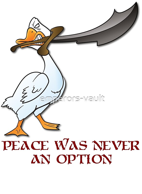 "Goose - the Blade master" by emperors-vault | Redbubble