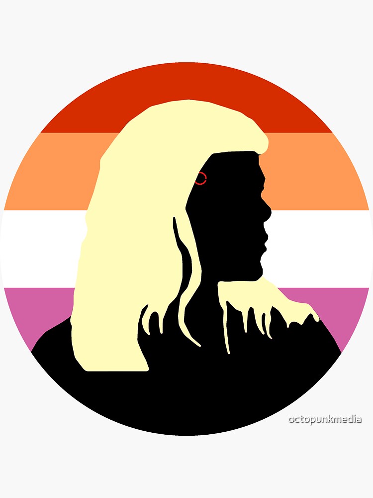 "Ada Lesbian Flag - Detroit Evolution Pride" Sticker for Sale by ...