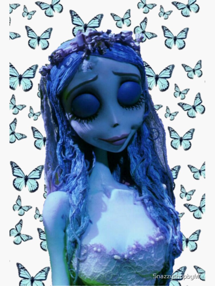 "Emily-butterflys" Sticker by SnazzyshopbyM | Redbubble