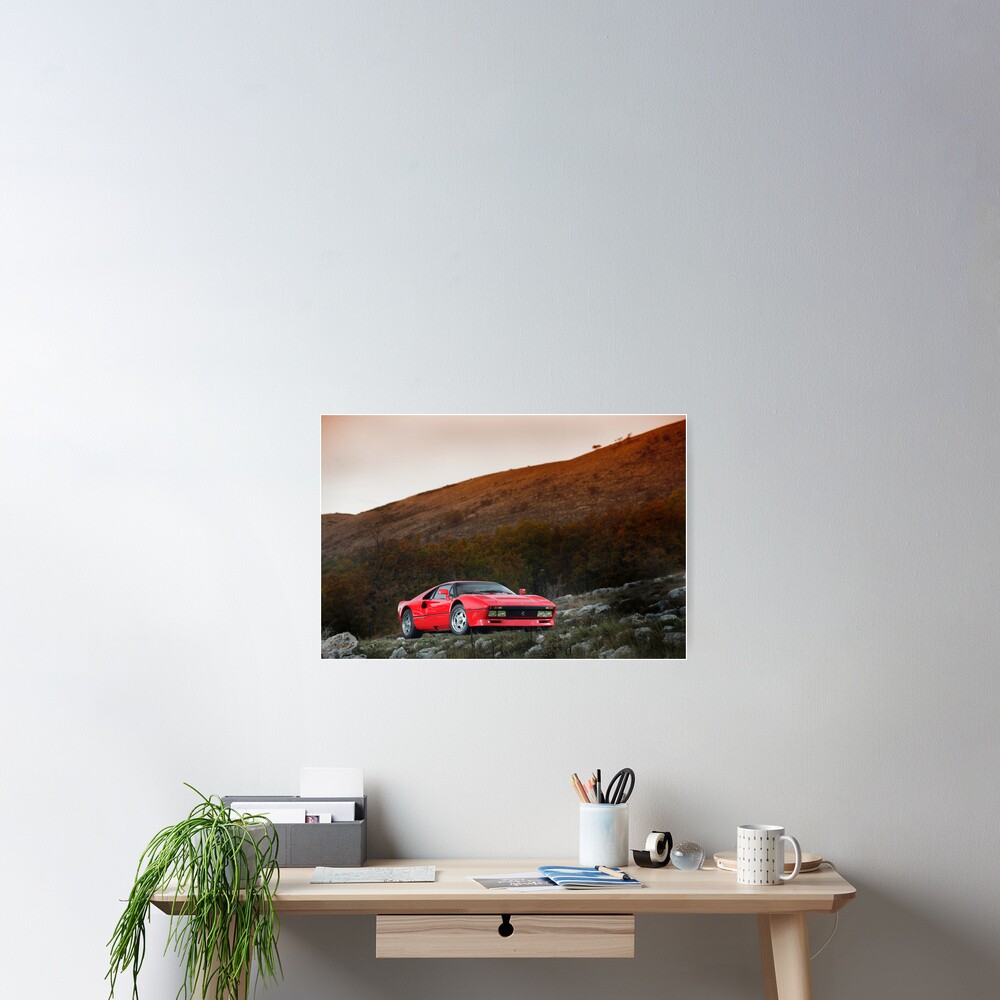 "Ferrari 288 GTO 1985" Poster by StefanBau | Redbubble