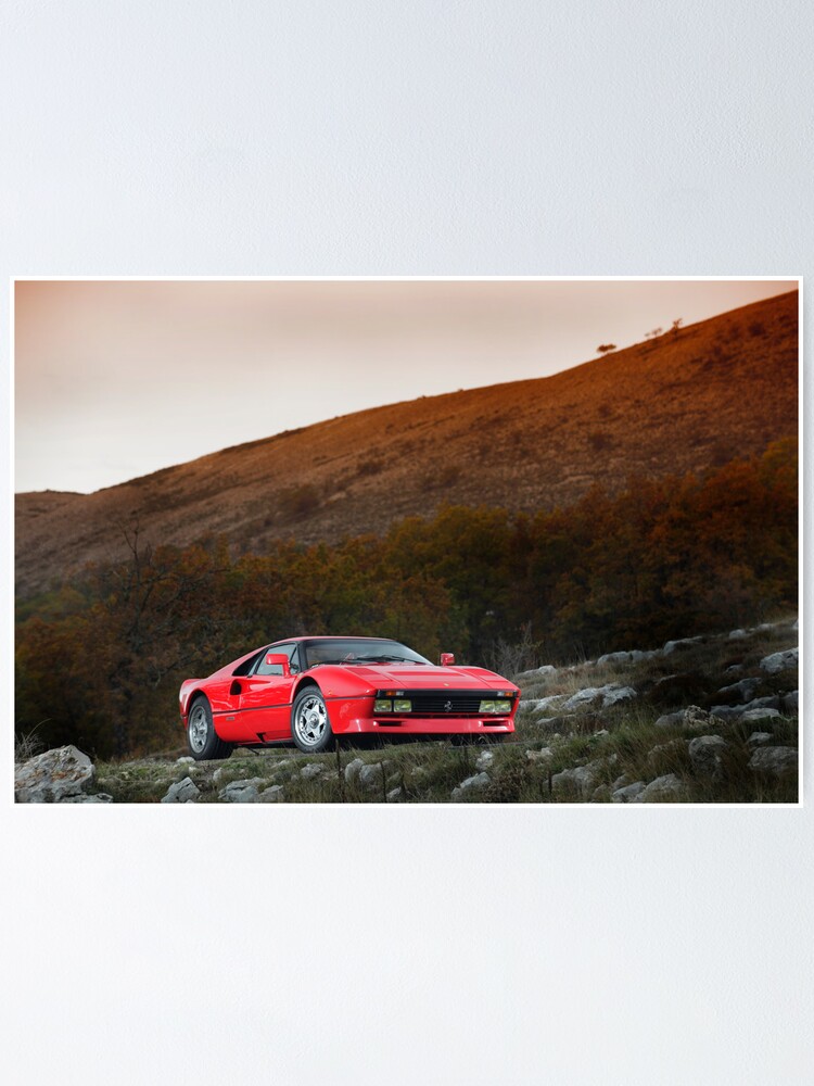 "Ferrari 288 GTO 1985" Poster by StefanBau | Redbubble