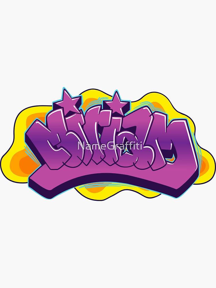 "Miriam Name Graffiti" Sticker for Sale by NameGraffiti | Redbubble