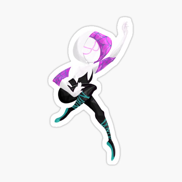 "Gwen stacy" Sticker for Sale by MariaAbal | Redbubble