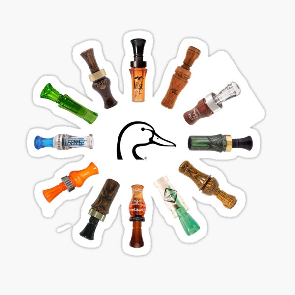 "Duck Calls" Sticker for Sale by ACastro55 | Redbubble