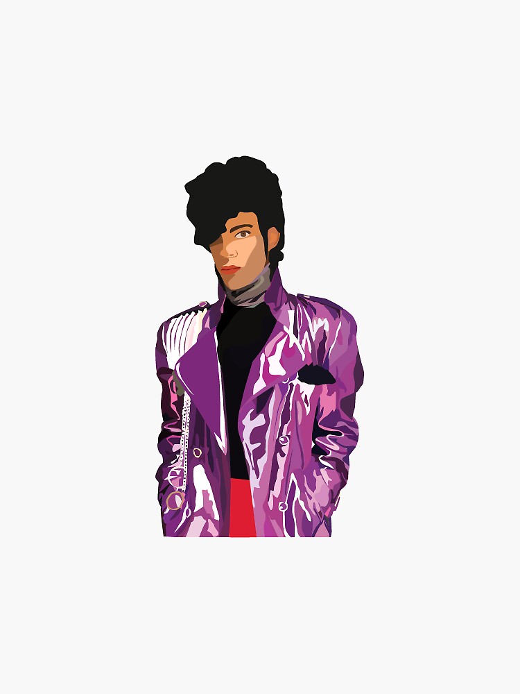 "Prince Graphic" Sticker for Sale by baiileythecaped | Redbubble