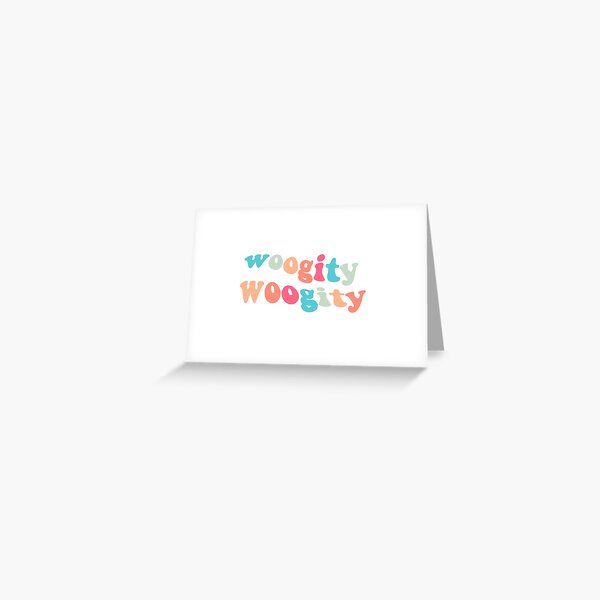 "outer banks woogity woogity sticker" Greeting Card for Sale by ...
