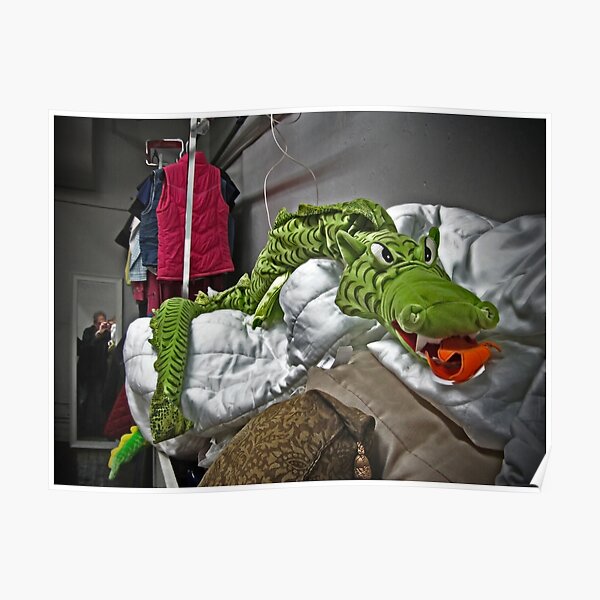 "Slithering Dragon" Poster for Sale by markross | Redbubble