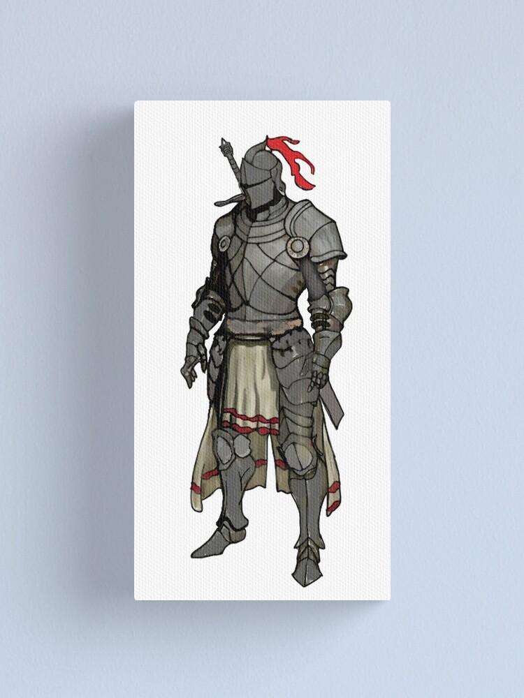 "Knight In dirty armor" Canvas Print for Sale by Lordtulio | Redbubble