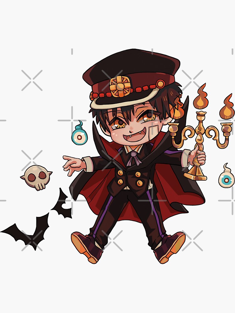 "Vampire Hanako kun" Sticker for Sale by CuervoEspacial | Redbubble