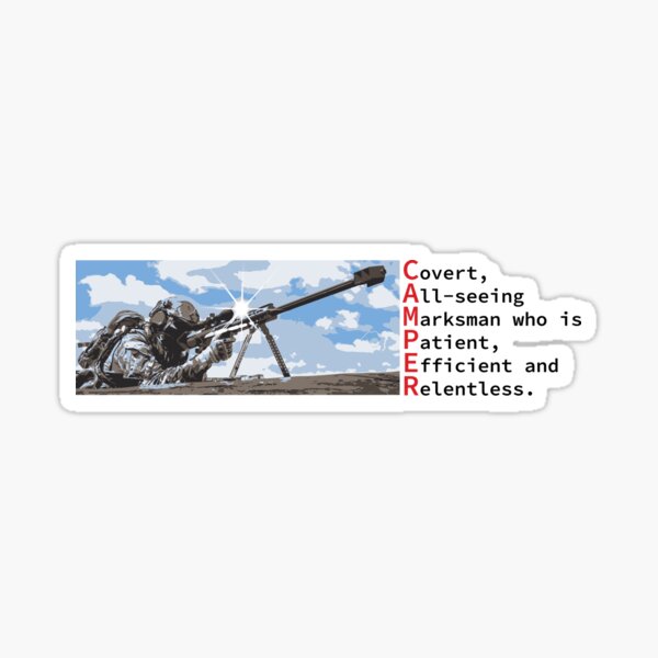 "Camper Elite" Sticker for Sale by bsoleri | Redbubble