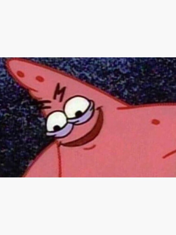 "Patrick meme" Sticker for Sale by janellys | Redbubble