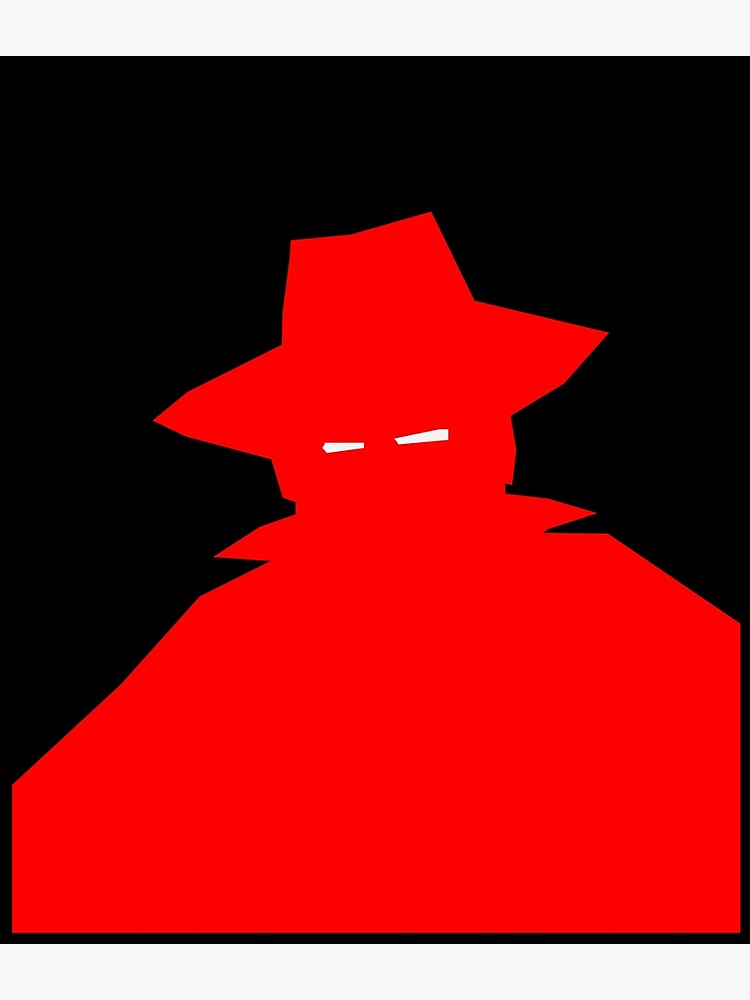 "Modern Red Menace Clean Design" Poster by Aa-ratha | Redbubble