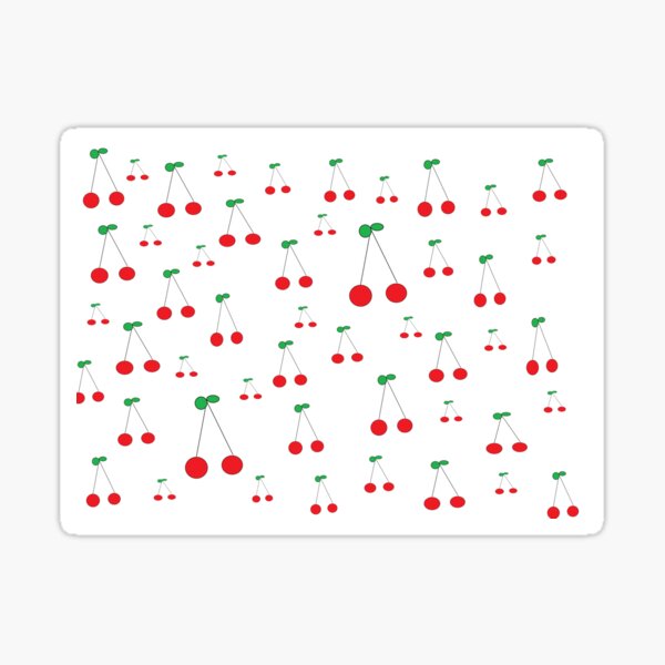 "Cherries" Sticker for Sale by Centaur94 | Redbubble