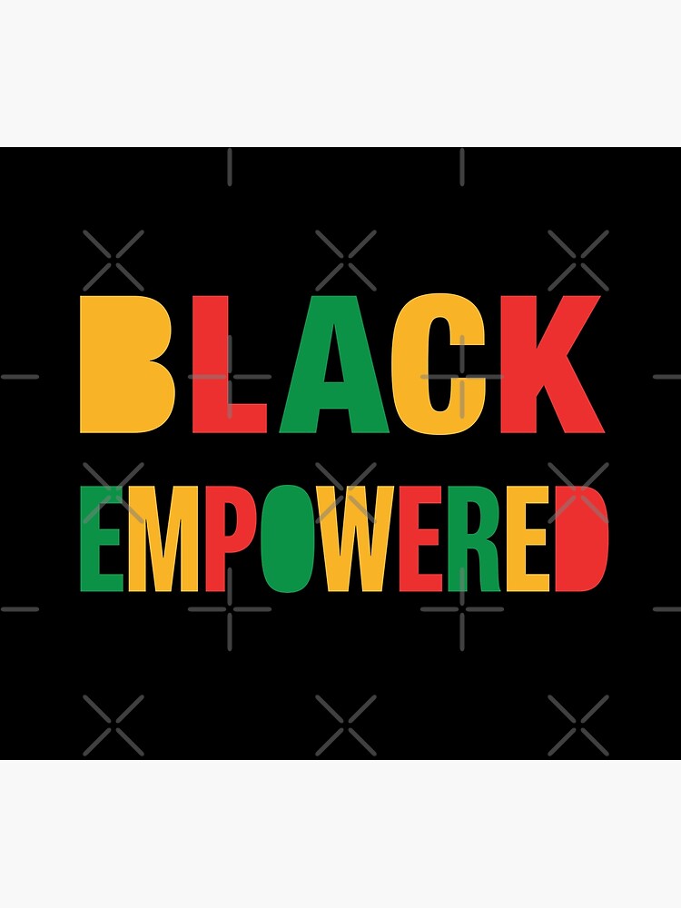 "Black Empowered Black History Month Awareness " Poster for Sale by ...