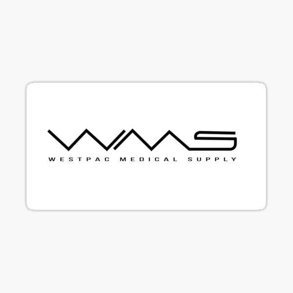 "WMS" Sticker for Sale by theperfectarch | Redbubble