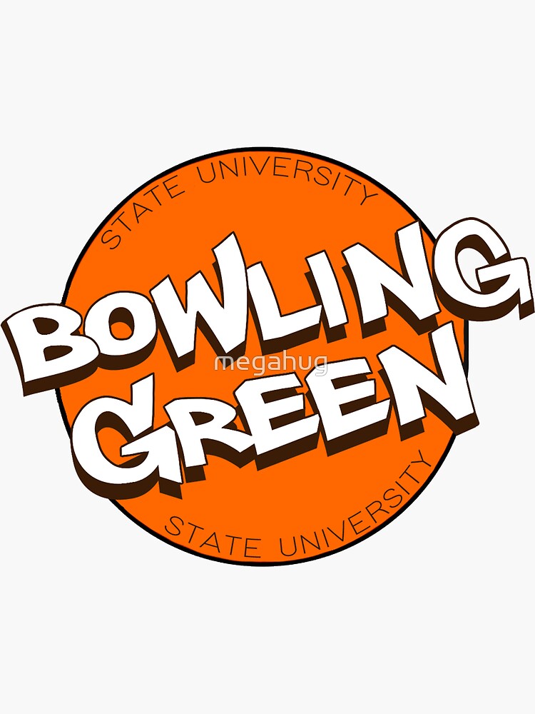 "Retro BGSU " Sticker for Sale by megahug | Redbubble