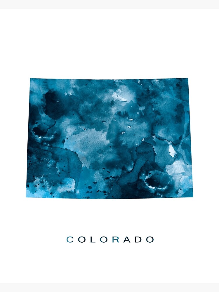 "Colorado" Framed Art Print by MonnPrint | Redbubble