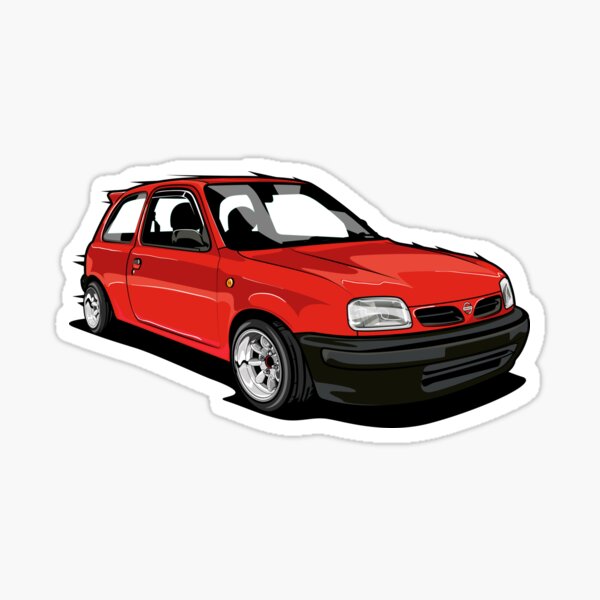 Nissan Micra Stickers | Redbubble